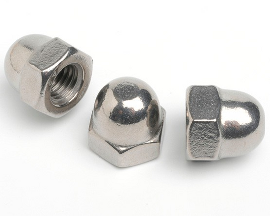 A4 Stainless Steel Dome Nuts DIN 934 | Duchy Fasteners – DuchyFasteners